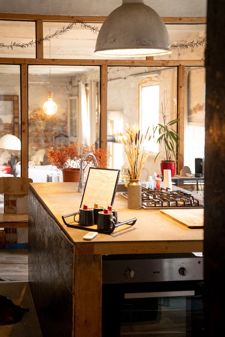 Rustikales Loft Mit Kamin - Germany