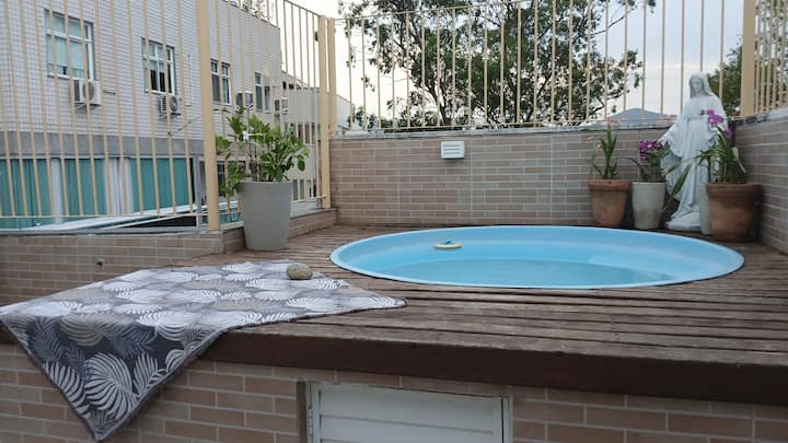 Cobertura  Piscina Exclusiva No Coração Do Recreio - Recreio