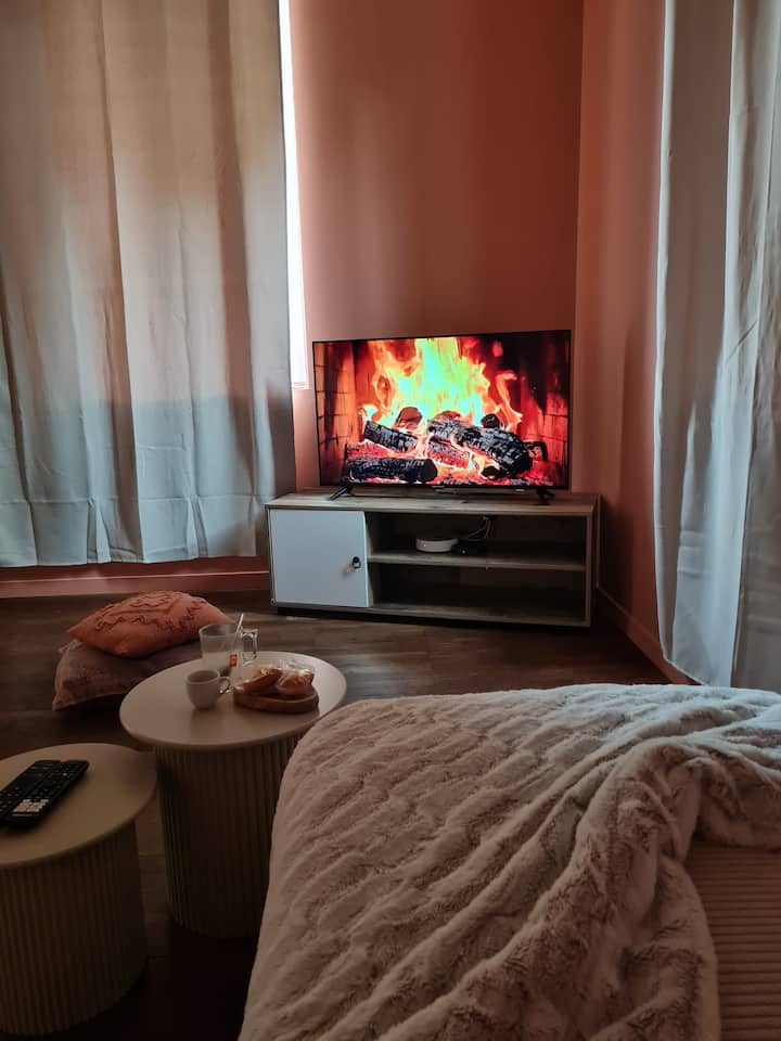 Maison Cosy à Vienne, Parking Privé, Fibre, A7 - Ampuis