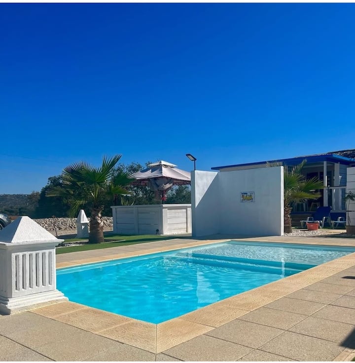 Mobile Home (Bleu) Tout Confort Avec Piscine - Albufeira