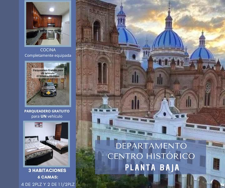 Departamento Planta Baja En El Centro Histórico - Cuenca