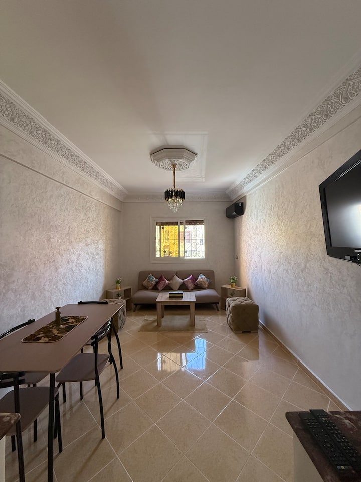 Appartement Cosy & Sécurisé, Proche De L’aéroport - Marrakech