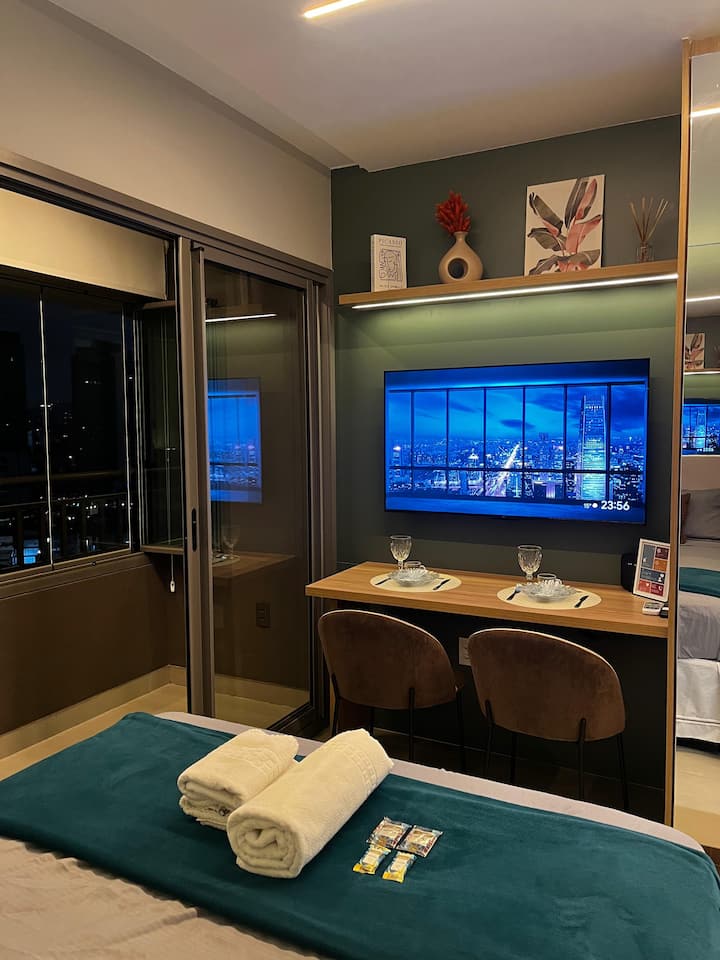 1min Metrobrooklin| 800m Da Embaixada Americana - Santo Amaro