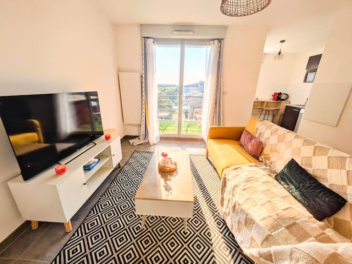 Grand T2 Cosy Et Calme - Toulouse