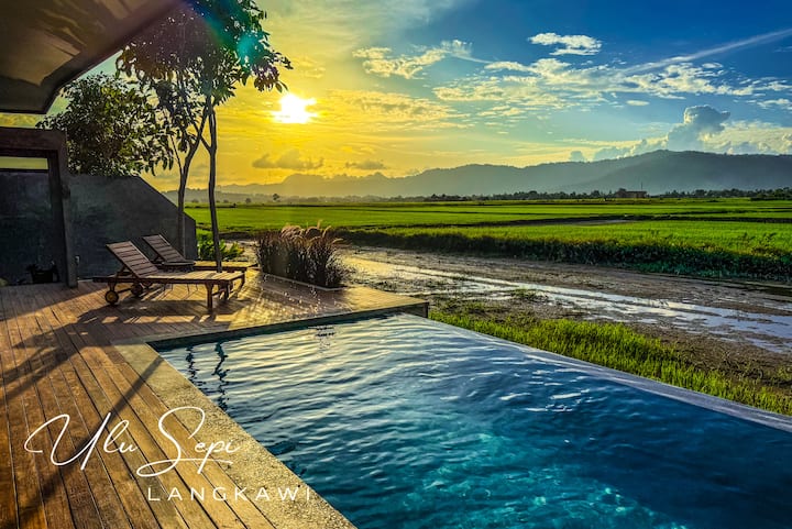 Private Infinity Pool Villa By Ulu Sepi - 랑카위