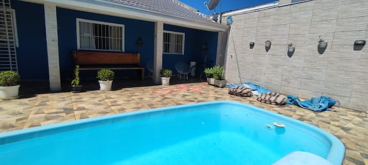 Casa Com Piscina A 350m Da Praia - Matinhos