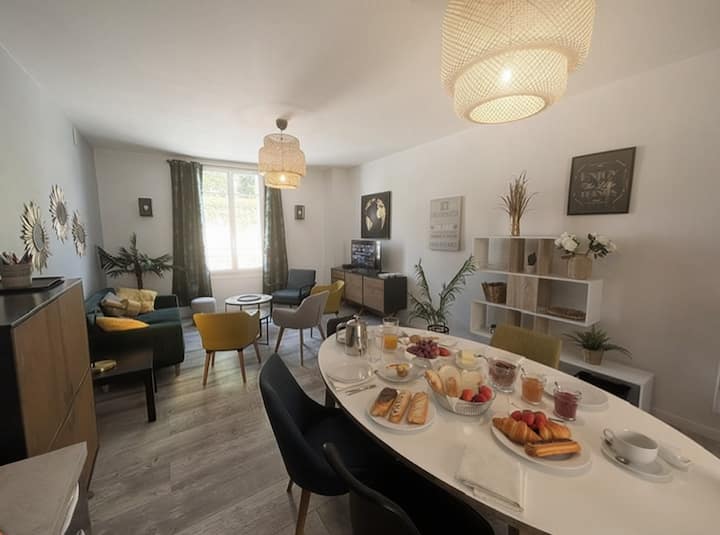 Maison Gambetta - 4 Chambres 4 Sdb -5mincathédrale - Reims