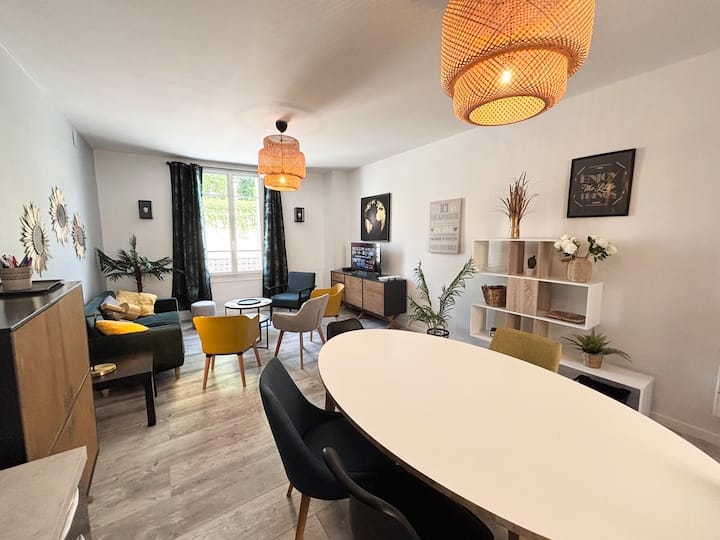 Maison Gambetta - 4 Chambres 4 Sdb -5mincathédrale - Reims