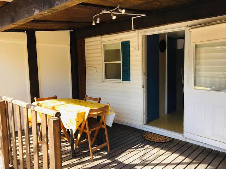 Mobil Home Avec Grand Jardin - Sérignan