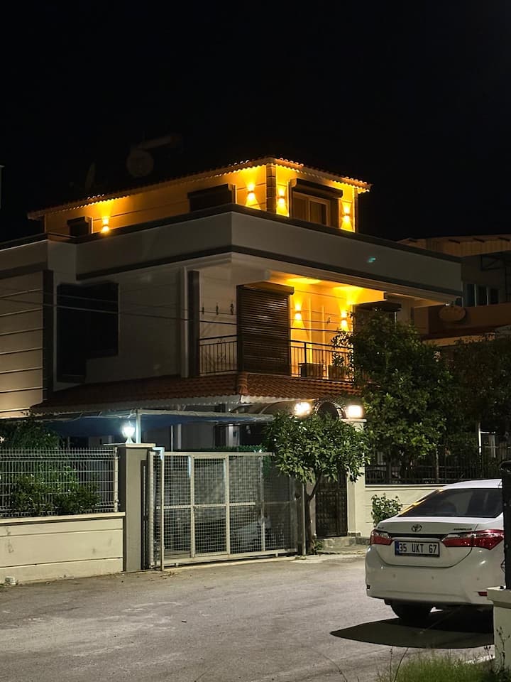 5+1 Eşyalı Denize100mt Bahçeli - Barbaros