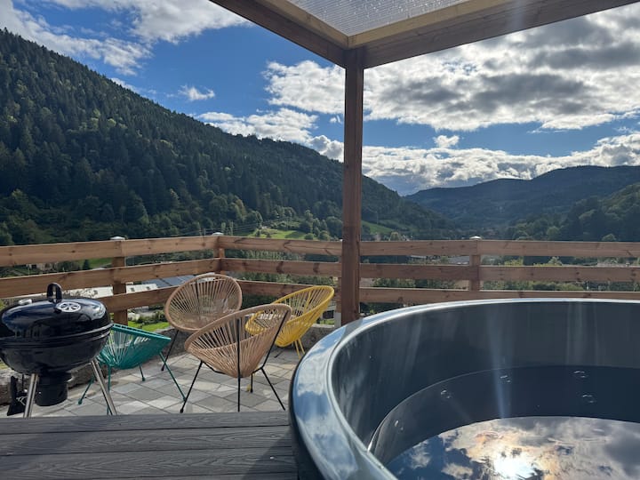 La Clé Des Champs - Le Numéro 7 - Jacuzzi Privé - Vosges