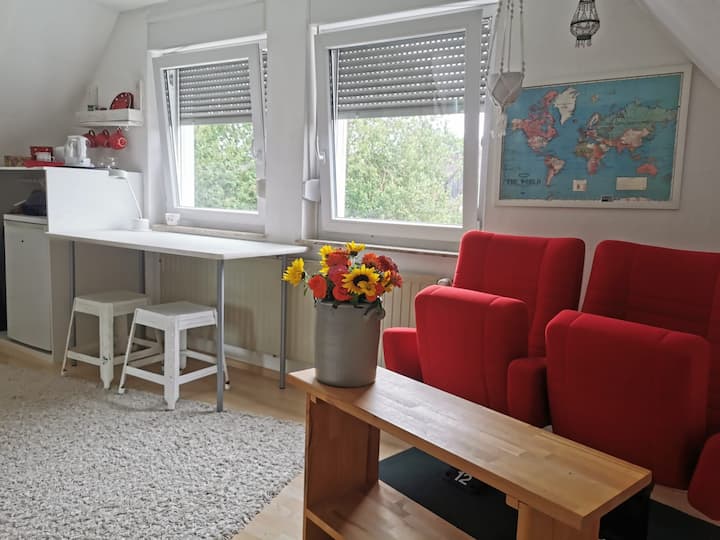 Studio In Ruhigem Stadtteil - Münster