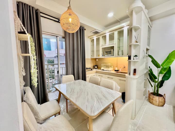 Boho 3br | 9pax | Medit 2| Direct Mall Cp - Jakarta