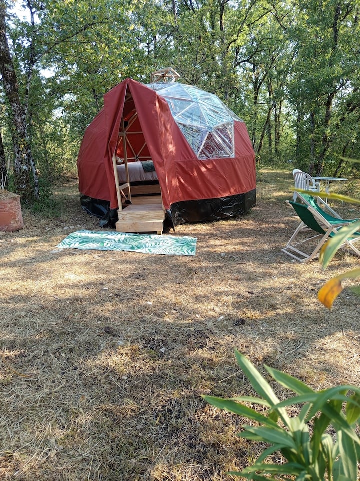 Dôme Géodésique - Collonges-la-Rouge