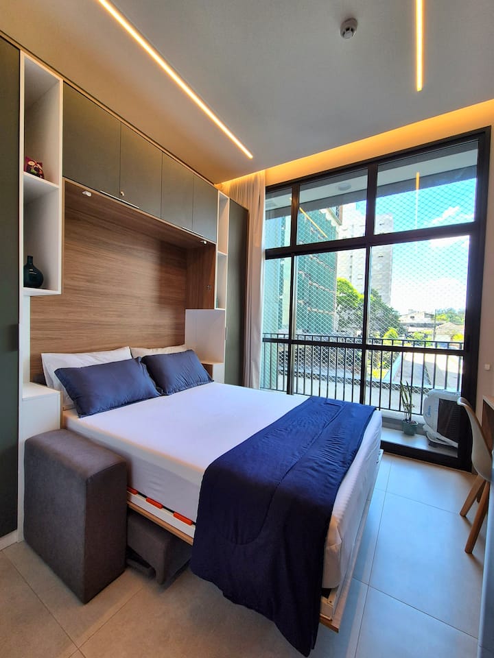 Studio Novo Consulado Americano Metrô Brooklin - Santo Amaro