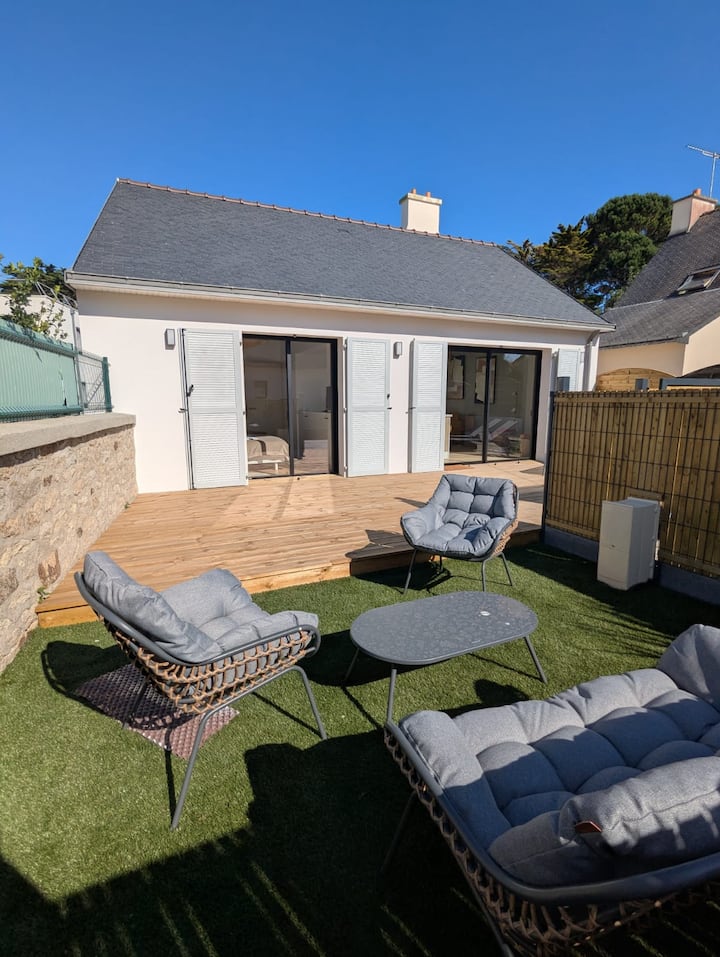 Maison Neuve T2 50m De La Plage - Île-Tudy
