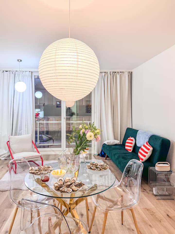 Grand Appartement à 5 Min De La Gare - Ginebra