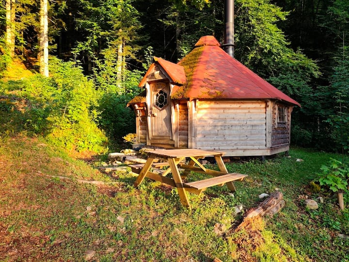 Cabane Kota Finlandais Insolite En Vercors Hossa - Font d'Urle