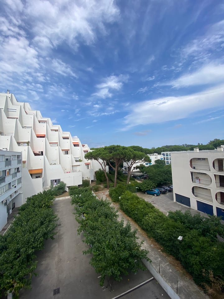 Appart 5 Couchages Centre-ville - Le Grau-du-Roi