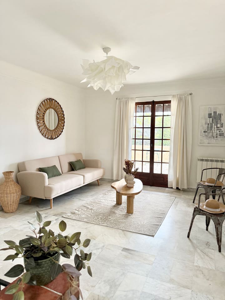 Charmant Appt Provençal-vue Mer - Mougins