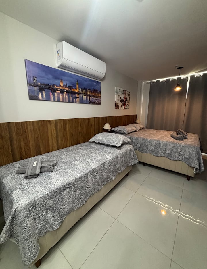 Studio Novo | 2min Unimed & Park Sul | 6x S/ Juros - Volta Redonda