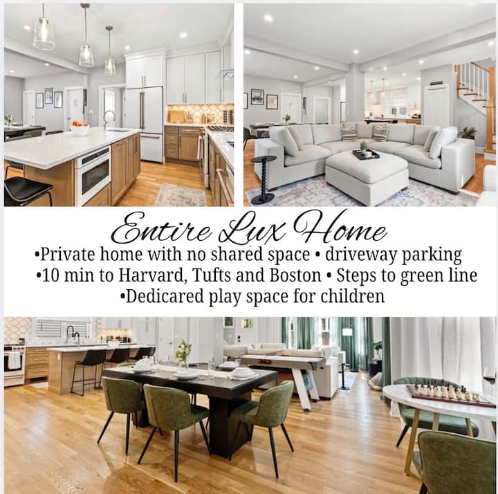 Driveway Parking|walk To Greenline|kids Playroom - Cambridge, MA