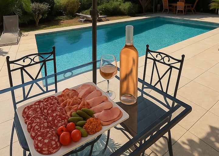 Studio Bas De Villa Indépendant - Pierrefeu-du-Var