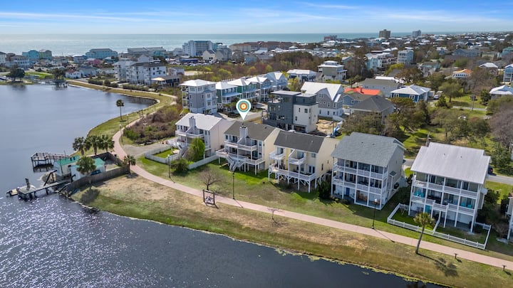 Lakefront 3 Br/2 Ba W/ Beautiful Lake Views - 卡羅萊納海灘