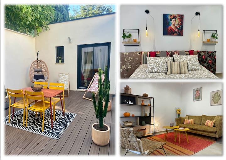 My Gaby 4* -65m2-plain-pied-cour Intérieure 30 M2 - Vaison-la-Romaine