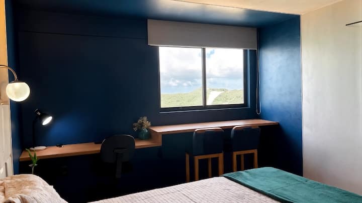 Refugio Elegante Com Vista Azul Deslumbrante - Natal