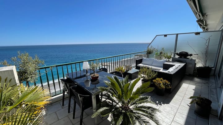 Chambre Hôte, Promenade Anglais, Tram Fabron Nice - Nizza