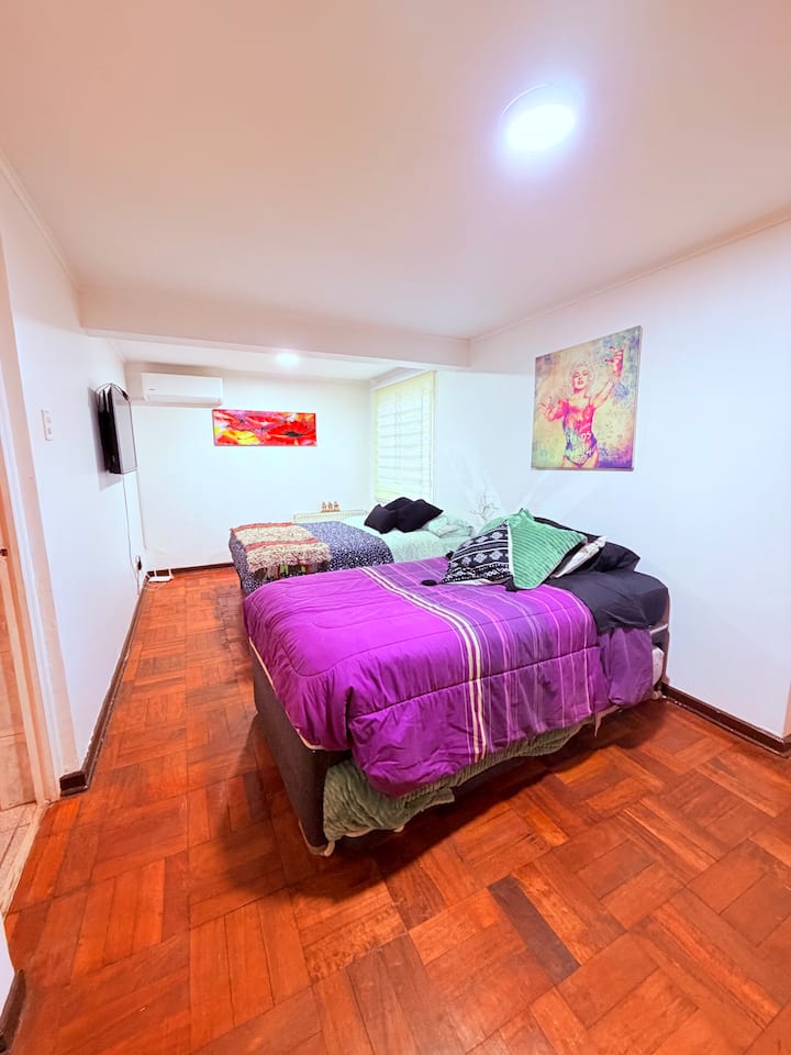 Habitación Hostal Las Condes Para 3 - Las Condes