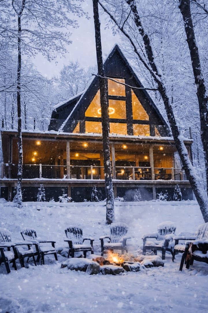 New-kabin Anora | Wild Kabin | Hot Tub & Sauna - Kawartha Lakes