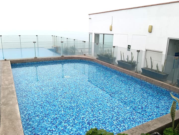 Edificio Vista A Mar-piscina-cochera-costa 21 - Peru