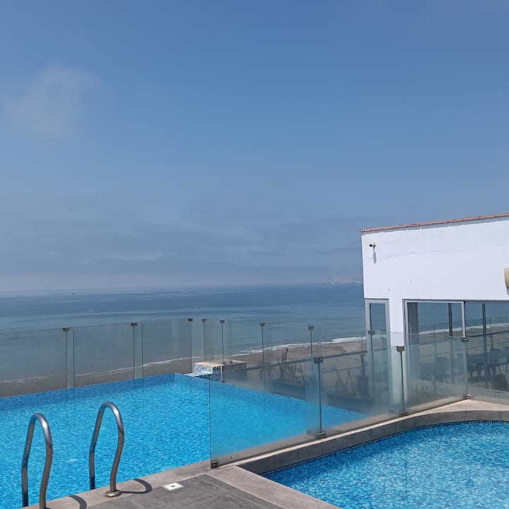 Edificio Vista A Mar-piscina-cochera-costa 21 - Lima