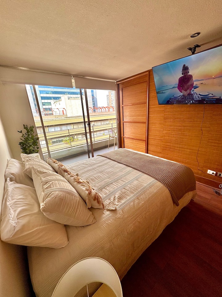 Cozy Apartment - Providencia - Sky Costanera - Cordillera