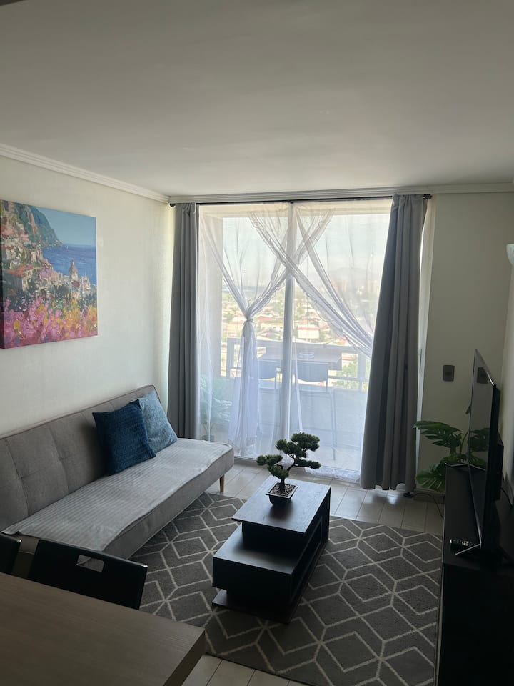 Departamento Céntrico Con Vista Privilegiada - Santiago Arturo Merino Benítez Airport (SCL)