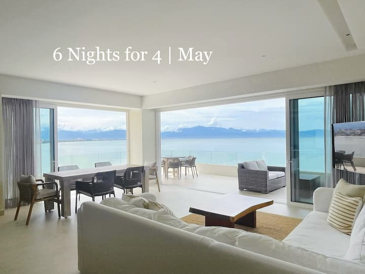 New Luxe Bucerias Beachfront + Paddle Boards |Wifi - Bucerías