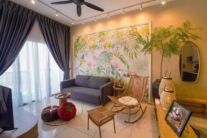 3r2b•8pax•ipoh Town City Area•tropical Bird's - Ipoh