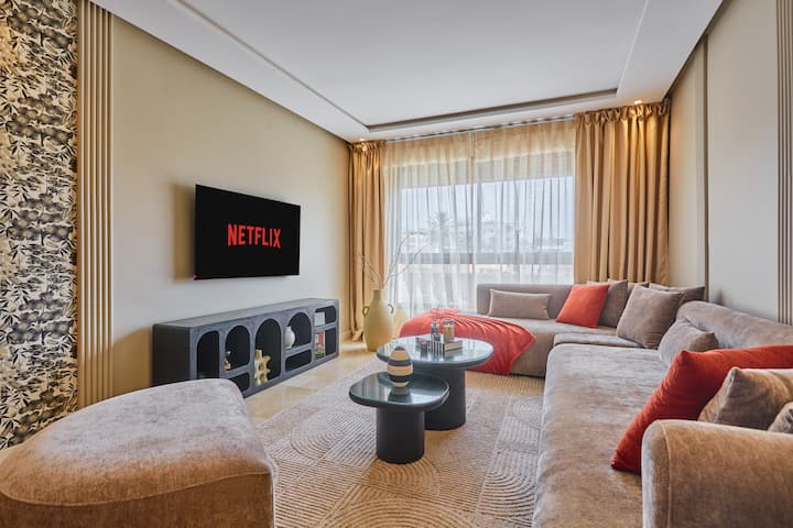 Downtown Maarif| Modern| Free Parking & Balcony - Casablanca
