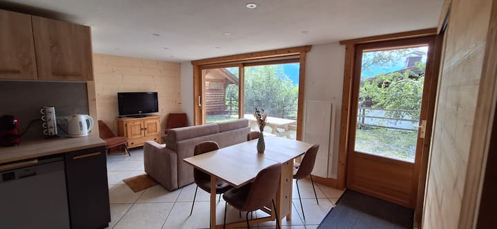 Appartement Plein Sud Vue Mont-blanc - Passy