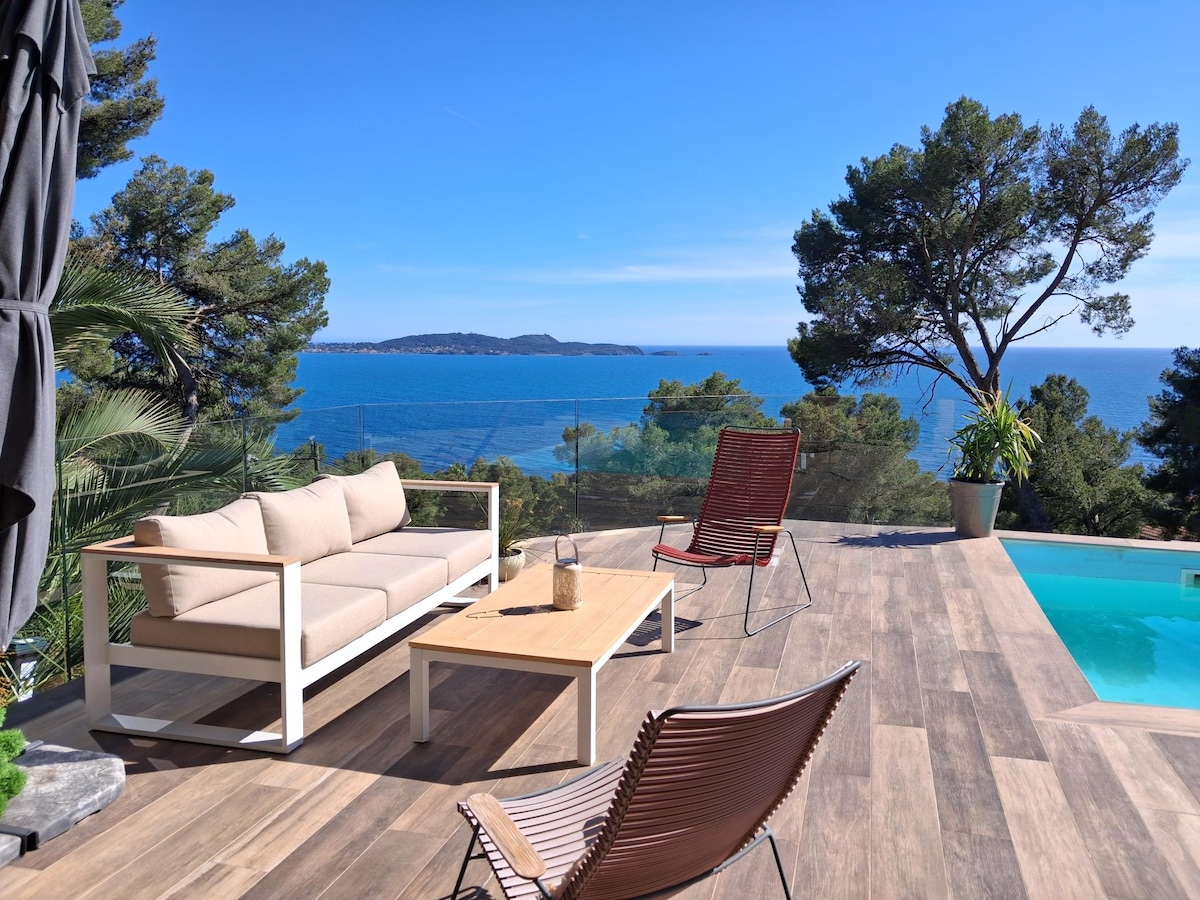 Maison avec magnifique vue mer sur domaine privé - Maisons à louer à ...
