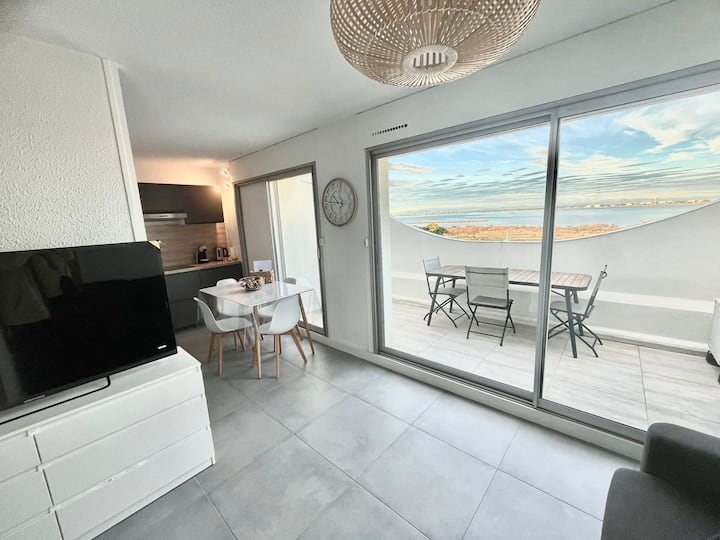 Appartement Magnifique Vue Mer - Plage de Port Camargue