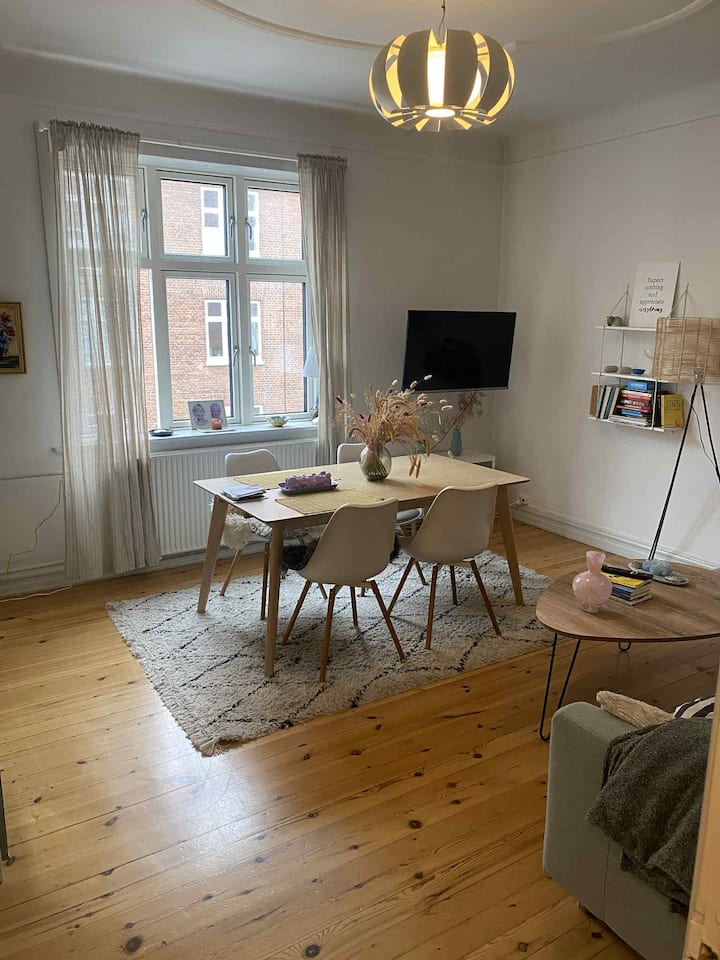 Central, Charmerende Lejlighed - Aarhus