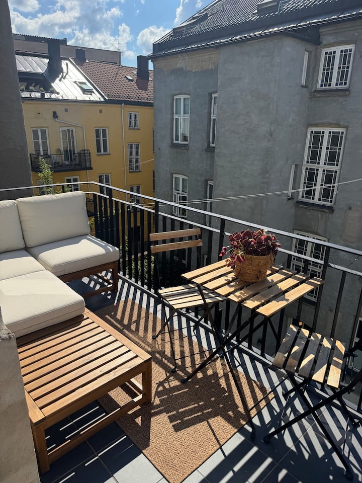 Sentral Leilighet Med Balkong! - Oslo