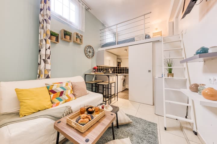 Le Nid Urbain-stationnement Dispo-proche De Paris - Gentilly