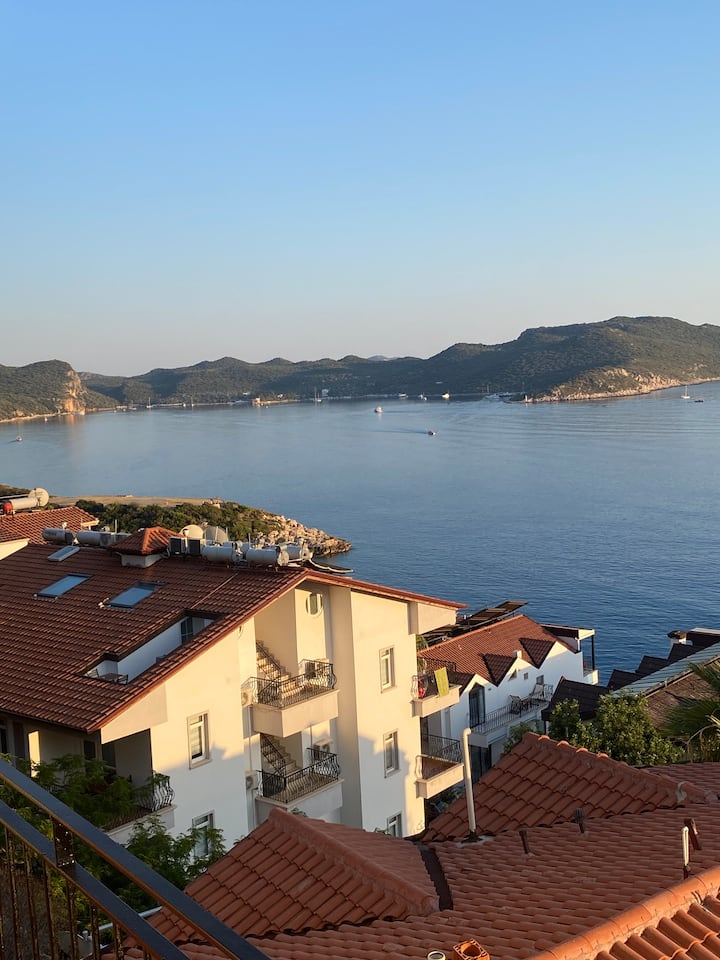 Mühtesem Manzaralı Apart - Kaş