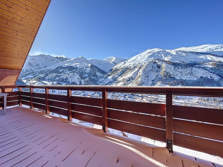 T3 Superbe Vue - Piscine - 6 Pers - Résidence 3* - Valloire