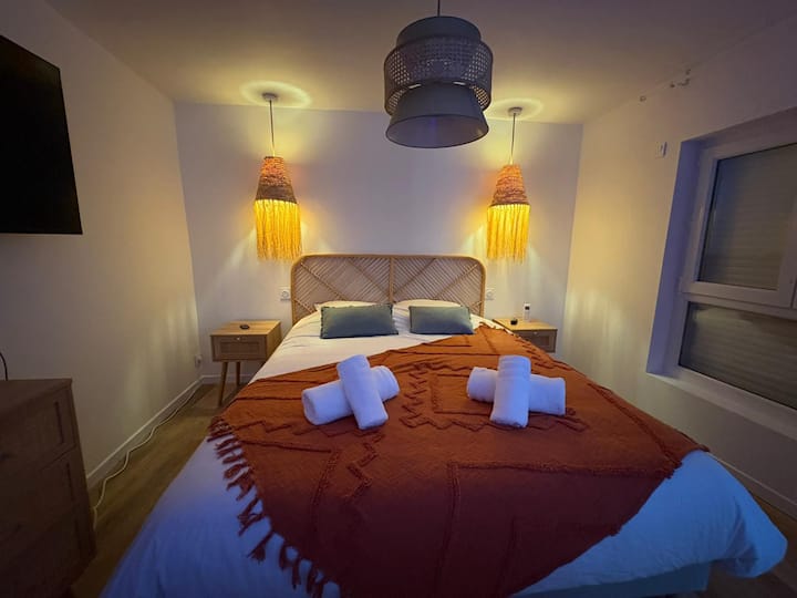 Le Cocon Angevin : T2 Avec Balnéo Au Cœur D’angers - Angers