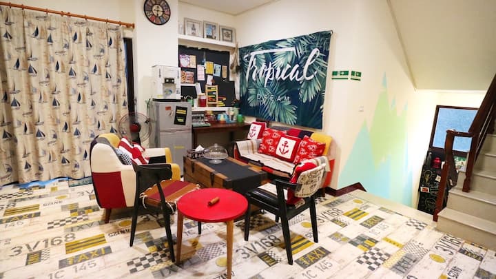 Sabai Bnb 海灘風 六人房 - Baisha